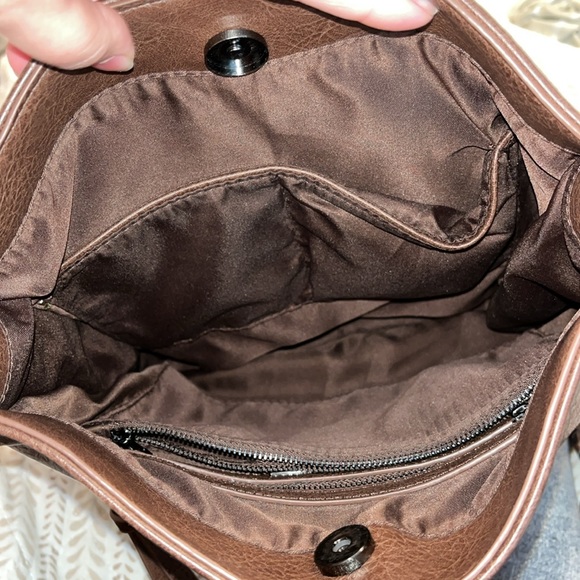 Antik Kraft | Bags | Nwot Antik Kraft Anna Shoulder Bag In Brown | Poshmark